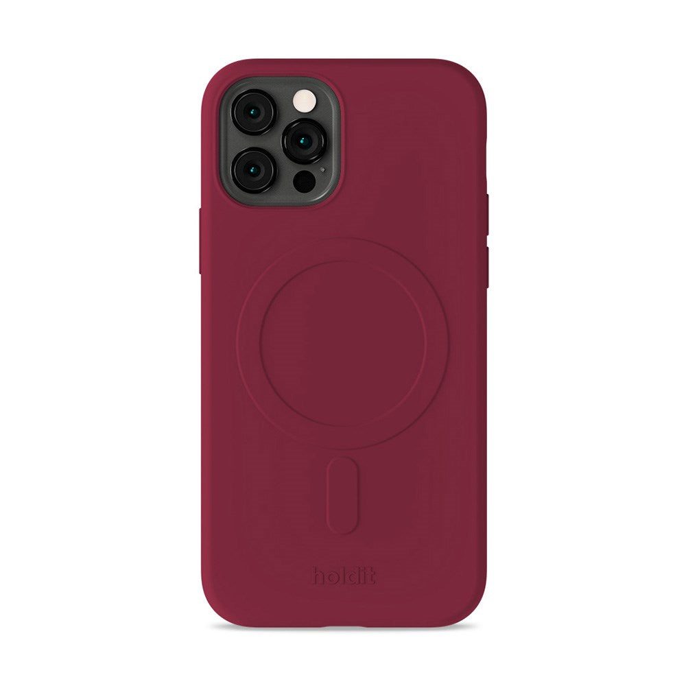 Holdit iPhone 12 / 12 Pro Soft MagSafe Case - Red Velvet – INCOVER.NO