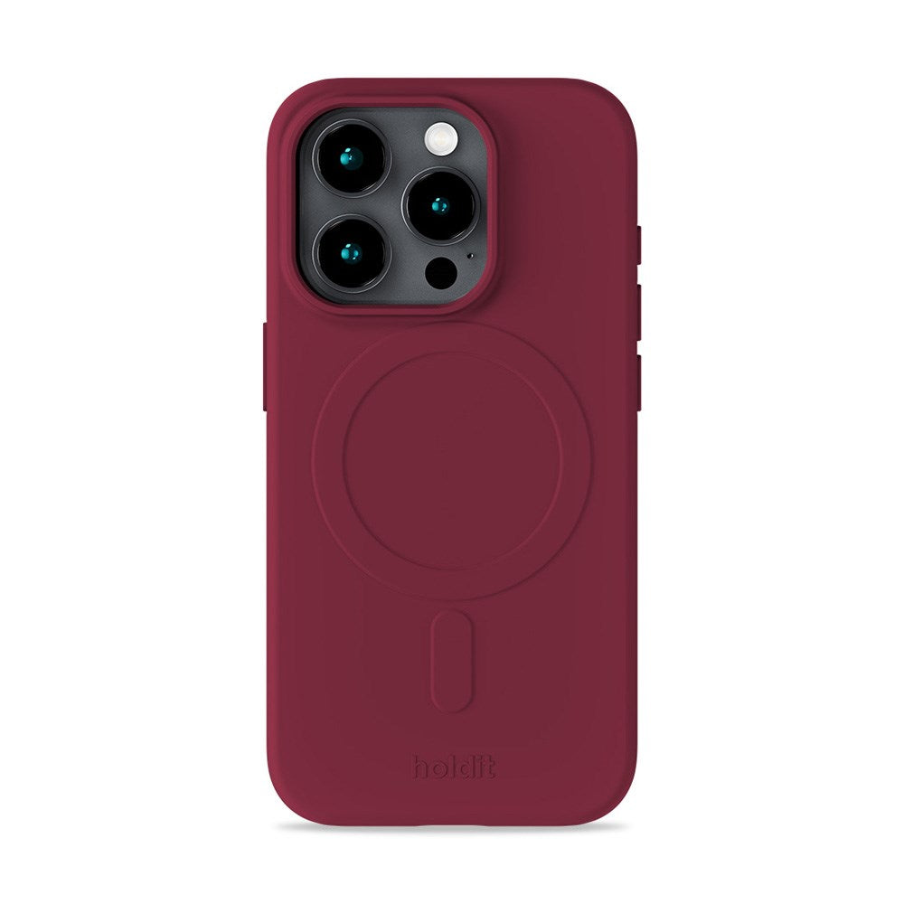 Holdit iPhone 15 Pro Soft MagSafe Case - Red Velvet – INCOVER.NO
