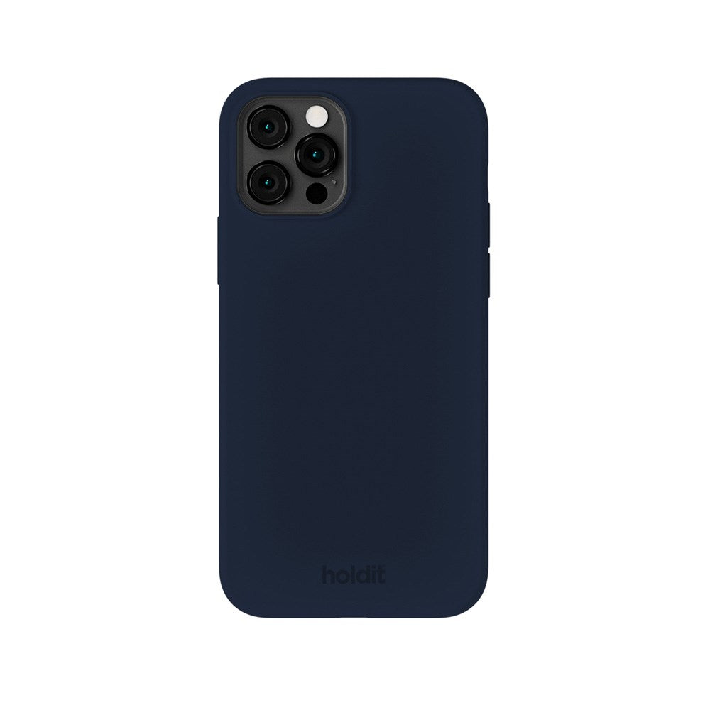 Holdit iPhone 12 / 12 Pro Soft Touch Silikon Deksel - Midnight Blue ...