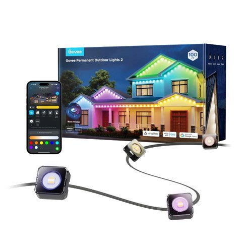 Govee Permanent Utendørs LED-Lys - 30M – INCOVER.NO