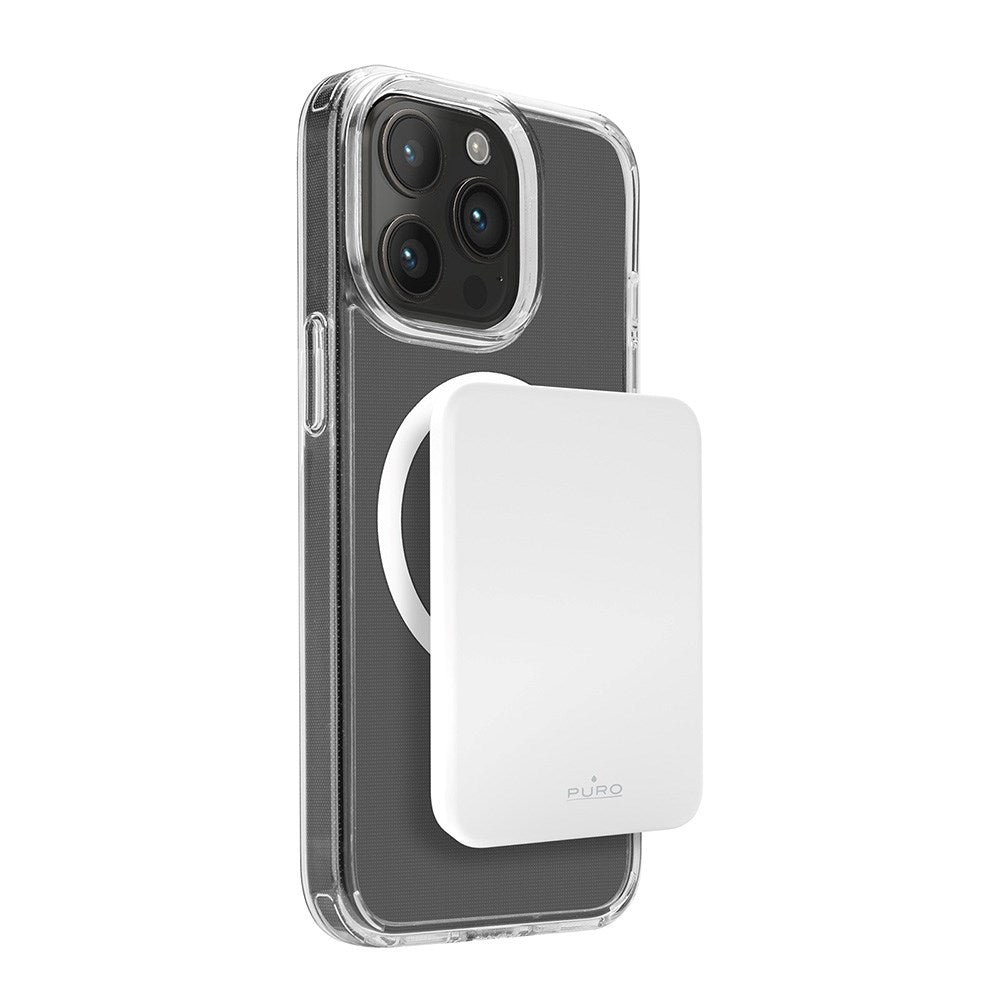 Puro Mini Power Mag 15W Magnetisk Power Bank 4200 mAh med USB-C Plugg ...