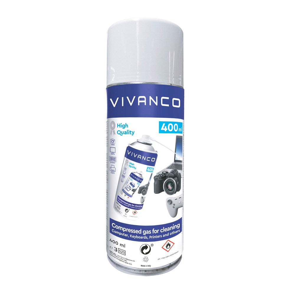Vivanco Trykkluftspray for Rengjøring - 400 ml. – INCOVER.NO